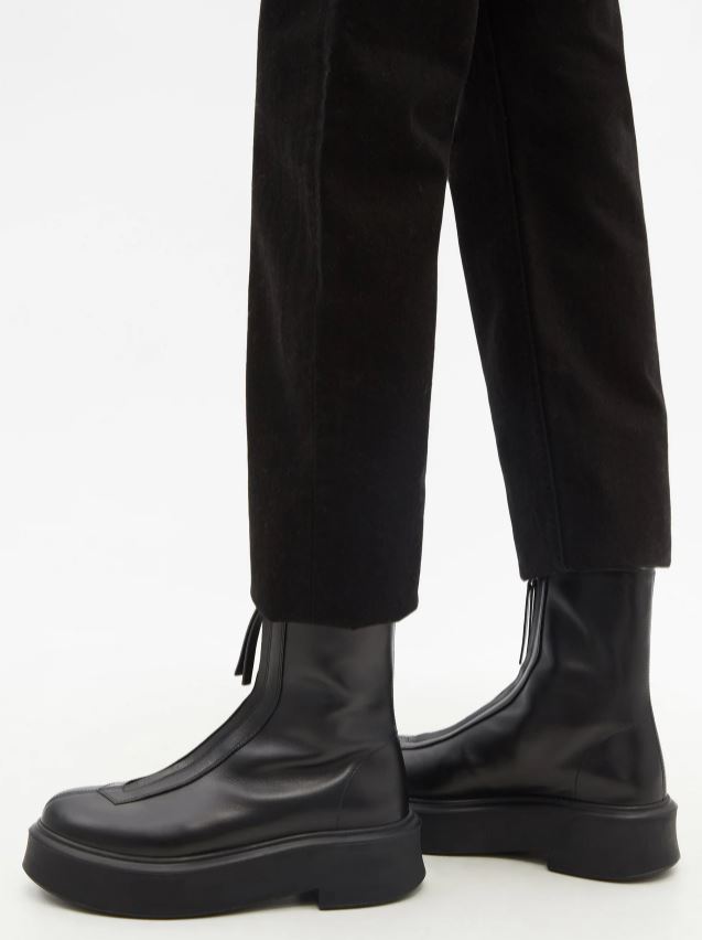 Boot trends 2021: zip-up chunky ankle boots inspired by The Row Boot trends 2021: zip-up chunky ankle boots inspired by The Row